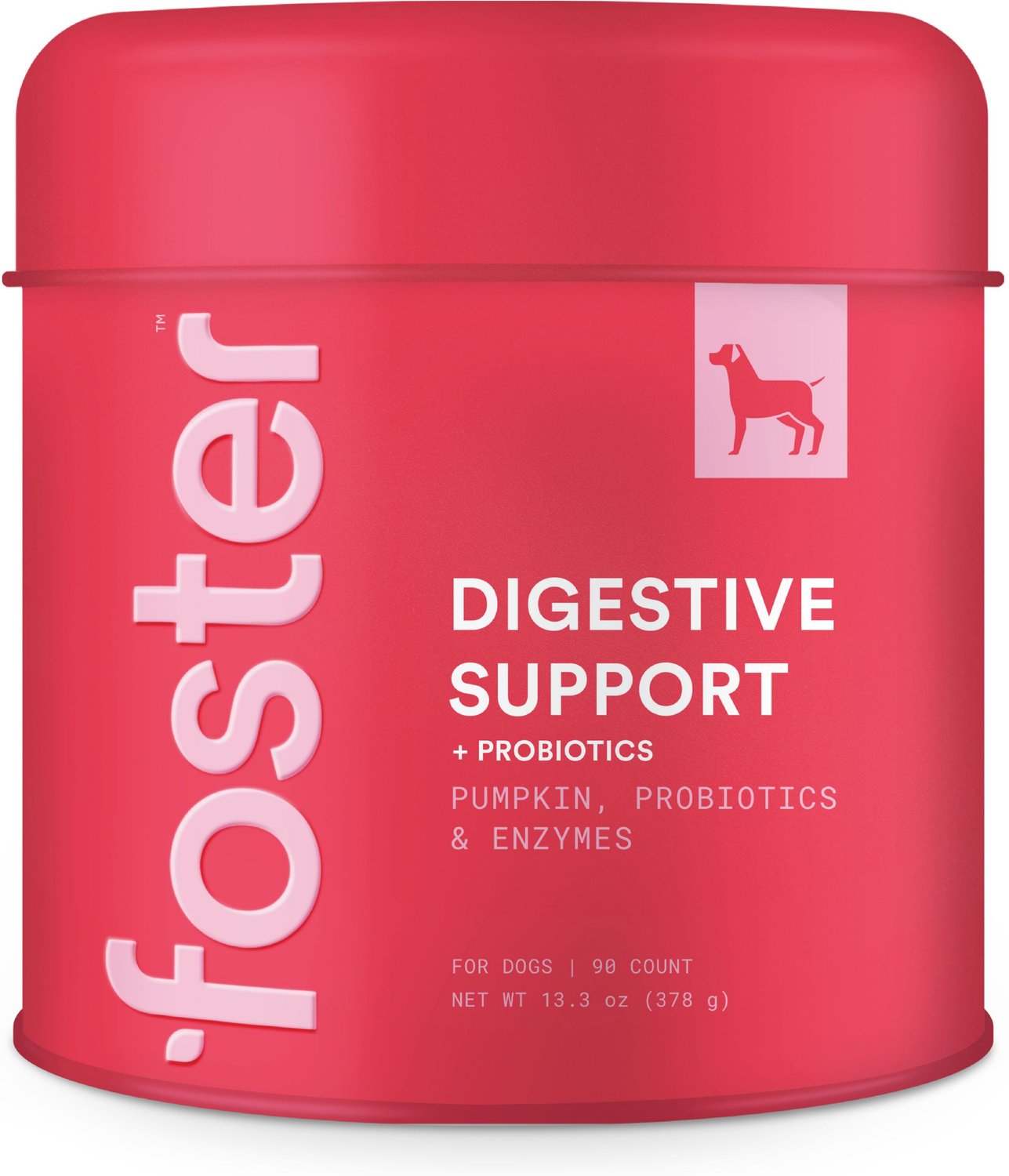FOSTER Digestive Support + Probiotics Banana & Apple Flavored Soft ...