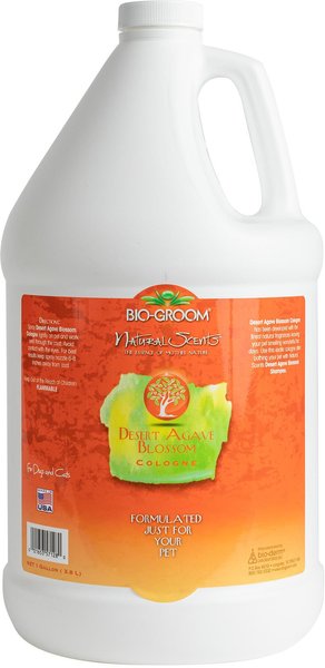 BIO-GROOM Natural Scents Desert Agave Blossom Cologne Dog Spray, 1-gal ...