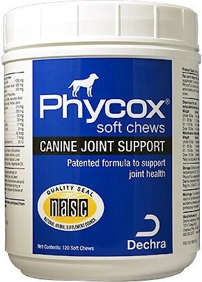 PHYCOX Soft Chews Joint Supplement for Dogs, 120 count - Chewy.com