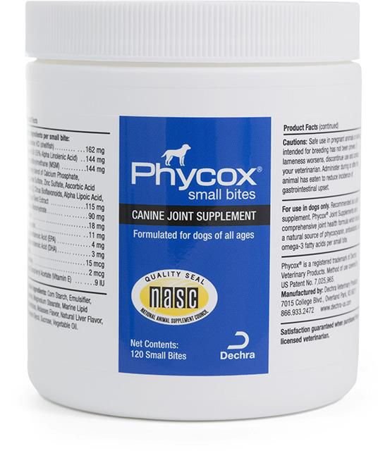 Questions and Answers about PHYCOX Small Bites Soft Chews Joint ...