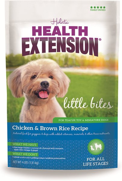 New Version Available - HEALTH EXTENSION Little Bites Dry Dog Food, 35 ...