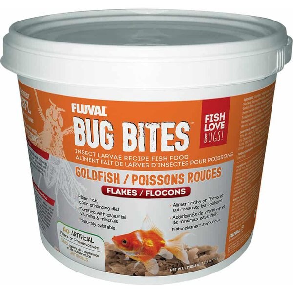 TETRAFin Goldfish Flakes Fish Food, 4.52-lb bucket - Chewy.com