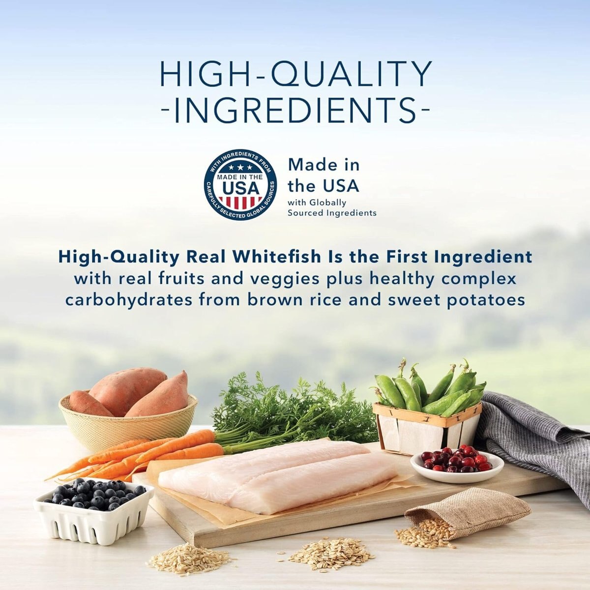 BLUE BUFFALO Life Protection Formula Adult Fish & Brown Rice Recipe Dry ...