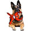 TUFFY'S Alien Lieutenant Splock Squeaky Plush Dog Toy, Red - Chewy.com