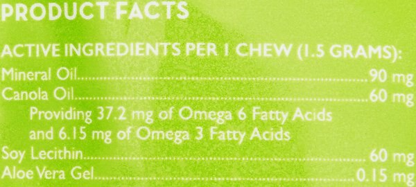 TOMLYN Laxatone Chicken Flavored Soft Chews Hairball Control Supplement ...