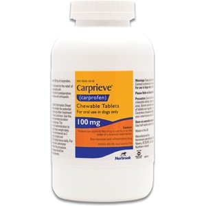 CARPRIEVE (Carprofen) Chewable Tablets, 100mg, 60 chewable tablets ...