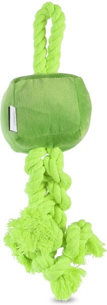 Discontinued - FETCH FOR PETS Minecraft Creeper Rope Squeaky Dog Toy ...