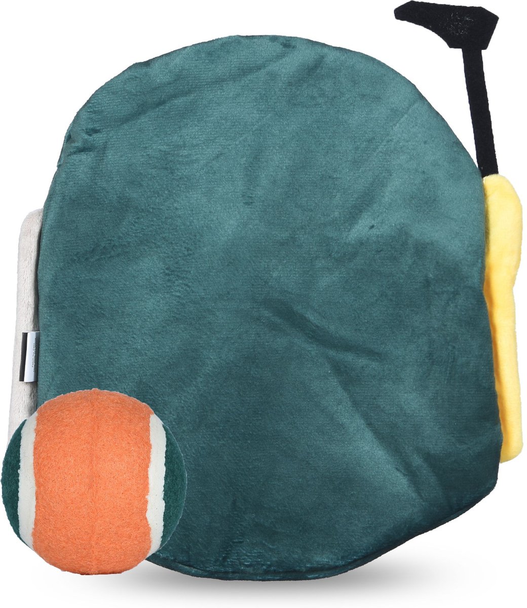 FETCH FOR PETS Star Wars Boba Fett Fetch It Helmet Tennis Ball Dog Toy ...