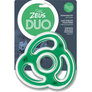 ZEUS Duo Spike Dumbbell Dog Toy, 7-in, Green - Chewy.com