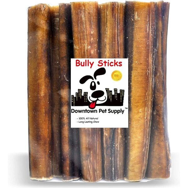 DOWNTOWN PET SUPPLY 12" Bully Stick Dog Treats, 8 count - Chewy.com