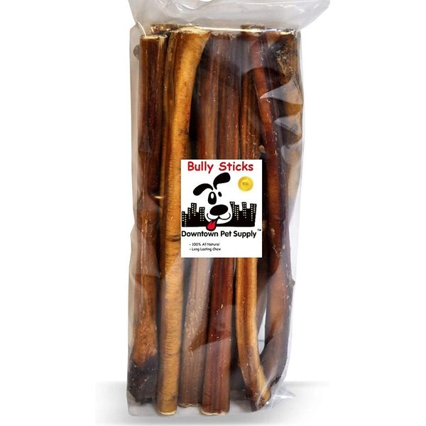 BONES & CHEWS Jumbo Bully Stick 12" Dog Treats, 20 count - Chewy.com