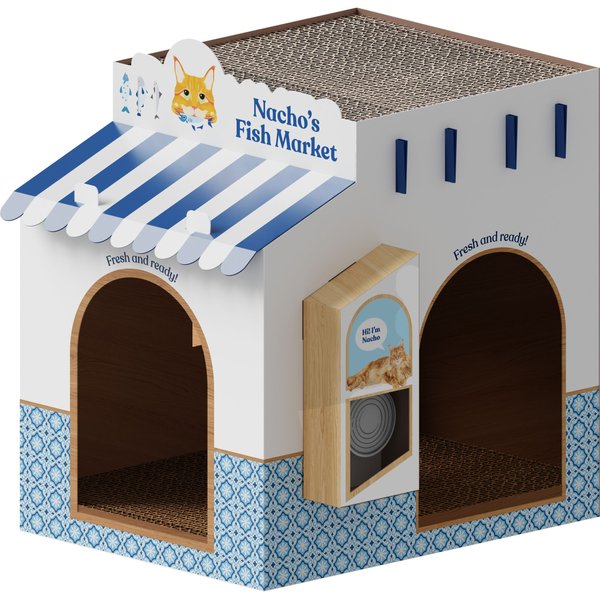 MADE BY NACHO Nacho's Fish Market Cat Toy, Multi-colored - Chewy.com