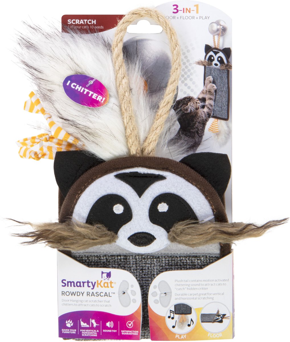 SMARTYKAT Rowdy Rascal Cat Toy - Chewy.com