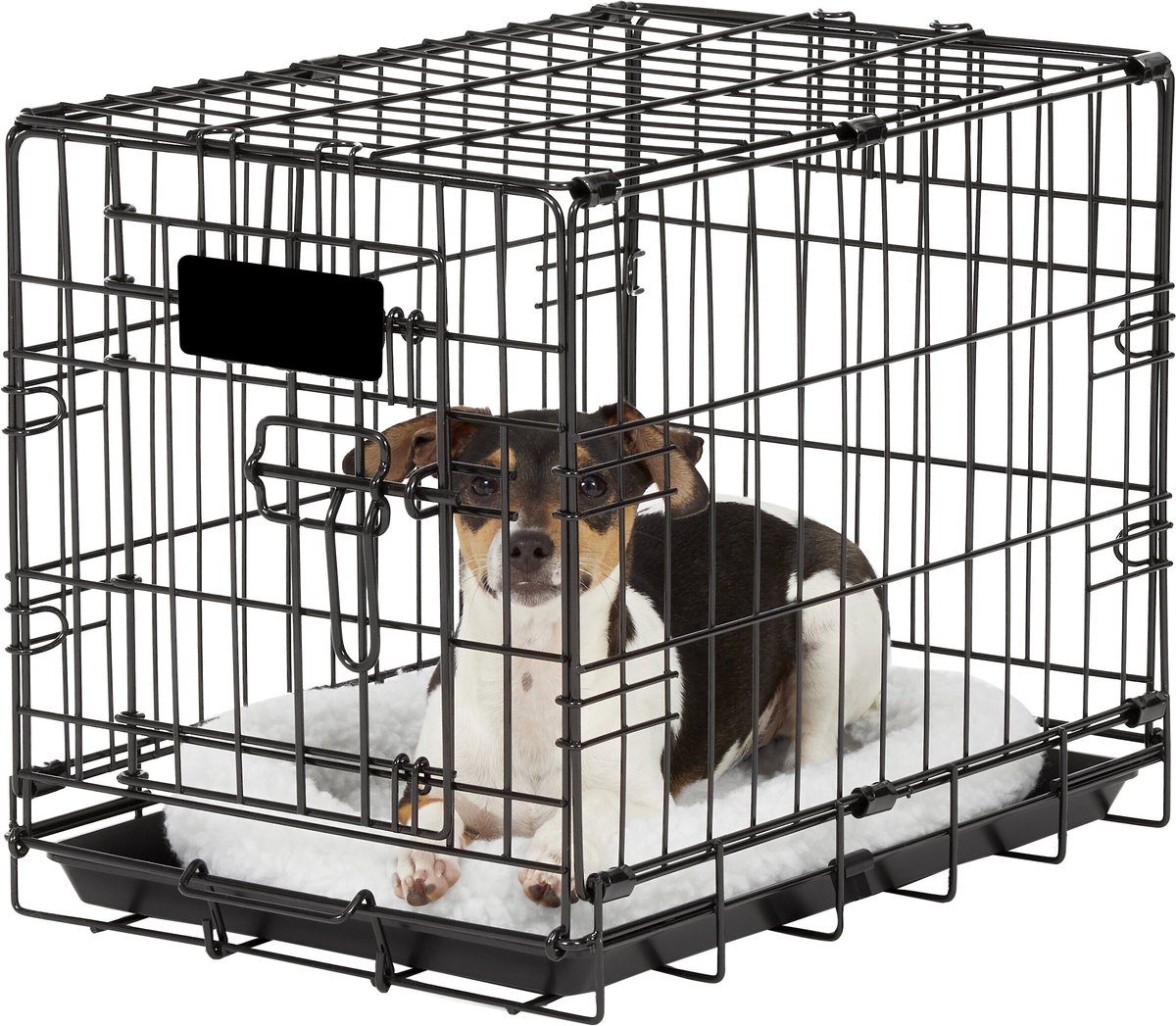 PRECISION PET PRODUCTS SnooZZy with Bumper Original Fleece Dog Crate ...