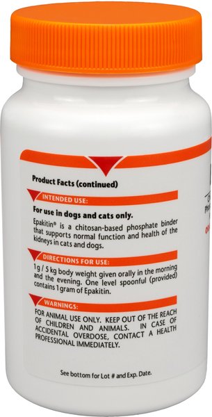 VETOQUINOL Epakitin Powder Urinary Supplement for Cats & Dogs, 60g ...