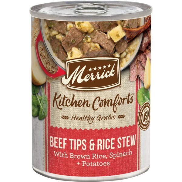 MERRICK Kitchen Comforts Real Meat & Brown Rice with Grains Variety ...