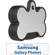 YIP Smart Tag Dog ID Tag - Works with Samsung Galaxy Phones, Bone ...