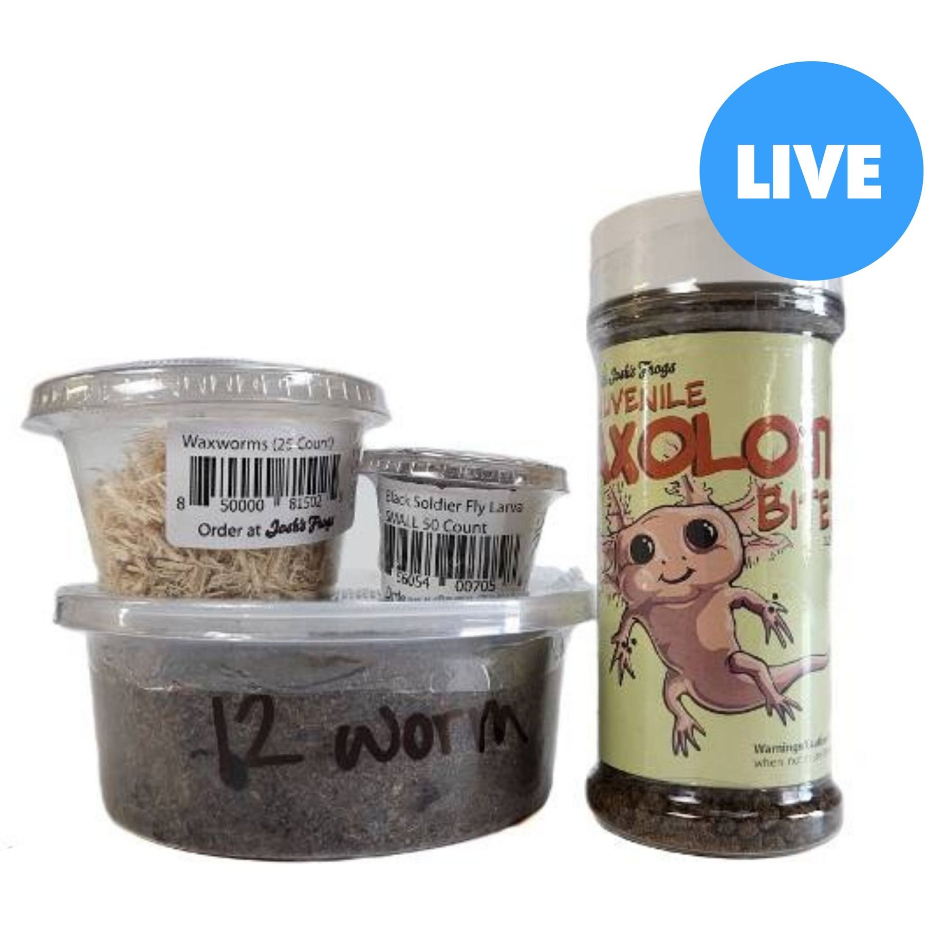 JOSH'S FROGS Newt & Salamander Feeder Bundle - Chewy.com