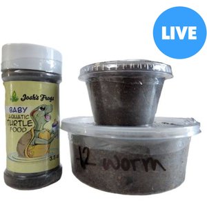 JOSH'S FROGS Dwarf Aquatic Frog Feeder Bundle - Chewy.com