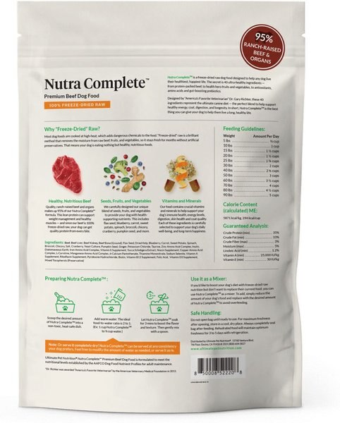 New Version Available - ULTIMATE PET NUTRITION Nutra Complete Premium ...