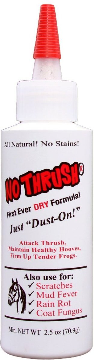 DURVET No Thrush Powder Horse Hoof Care, 2.5-oz bottle - Chewy.com