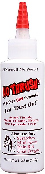 DURVET No Thrush Powder Horse Hoof Care, 2.5-oz bottle - Chewy.com