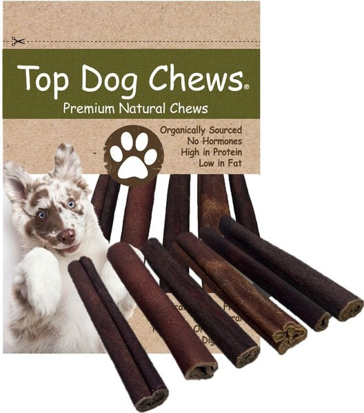 TOP DOG CHEWS Collagen Sticks Natural Dog Treats, 6-in, case of 6 ...