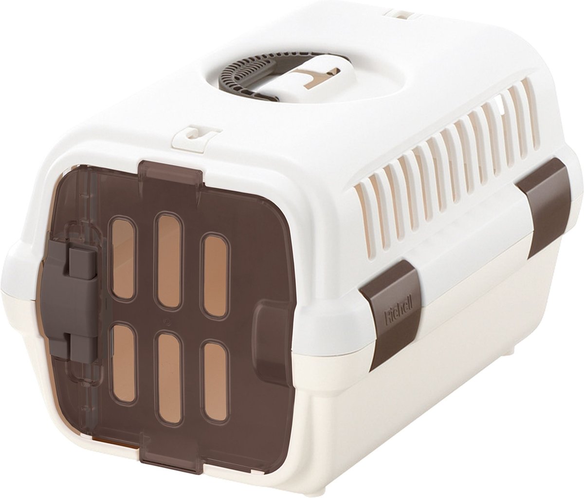 RICHELL Travel Cat & Dog Carrier, White/Beige, Small - Chewy.com