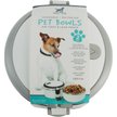 POUNCE + FETCH Round 2-Tier Stainless Steel Insulated Cat & Dog Bowls ...