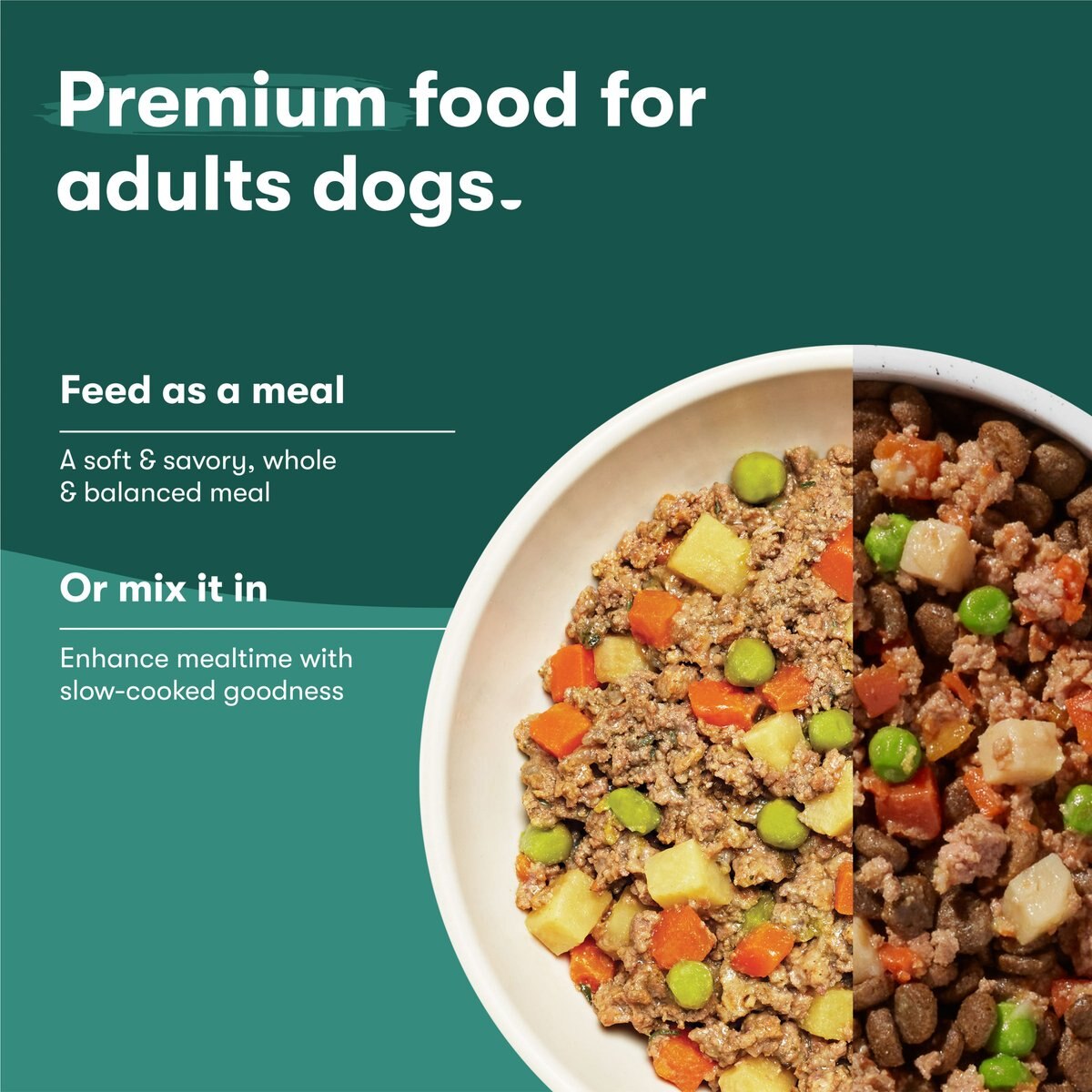 JINX Beef & Chicken Homemades Grain-Free Wet Dog Food, 9-oz pouch, case ...