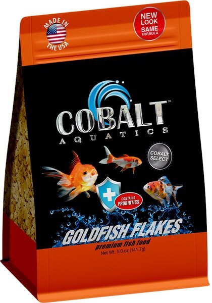COBALT AQUATICS Select Goldfish Color Fish Food, 5-oz pouch - Chewy.com