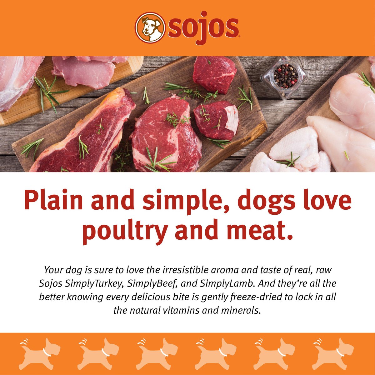 SOJOS Simply Lamb Freeze-Dried Dog Treats, 4-oz bag - Chewy.com