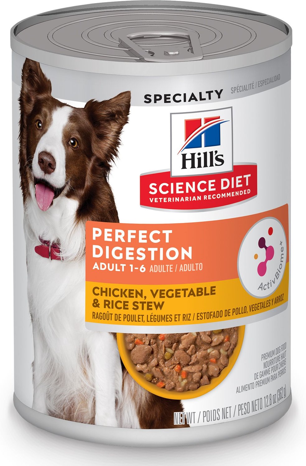 HILL'S SCIENCE DIET Adult Perfect Digestion Chicken, Vegetable & Rice ...
