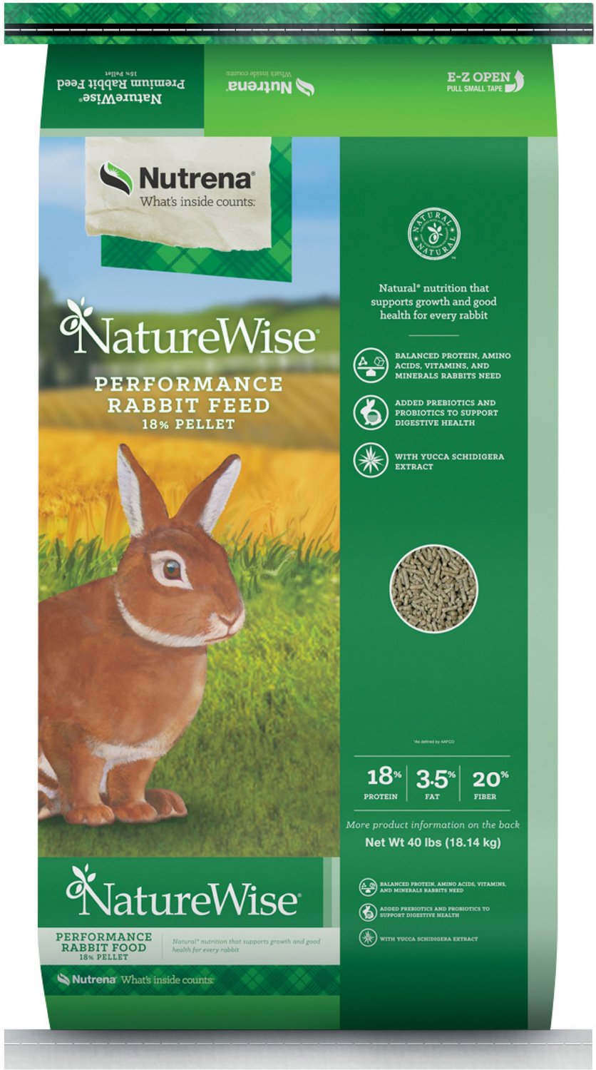NUTRENA NatureWise Perform 18% Protein Rabbit Food, 40-lb bag - Chewy.com