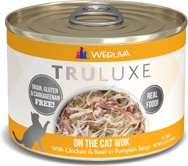 WERUVA Truluxe On The Cat Wok with Chicken & Beef in Pumpkin Soup Grain ...
