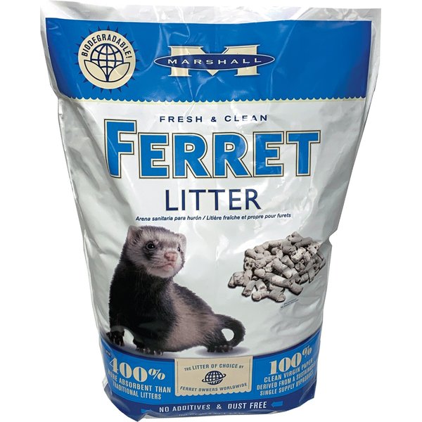 MARSHALL Fresh N Clean Ferret Litter, 5-lb bag - Chewy.com