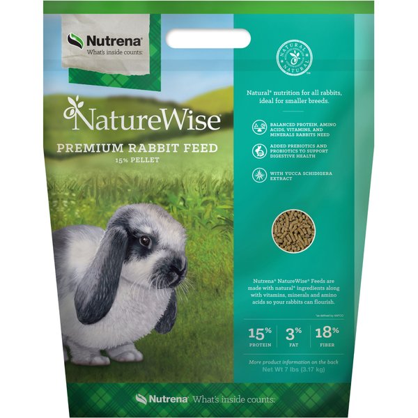 NUTRENA NatureWise Premium Rabbit Food, 25-lb bag - Chewy.com