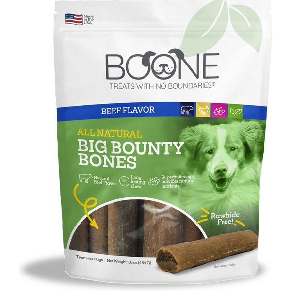 Out of Stock - BOONE Bounty Big Bones Natural Beef Flavor Dog Treats ...