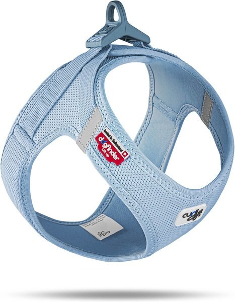 CURLI Clasp Vest Air-Mesh Dog Harness, Skyblue, X-Large - Chewy.com
