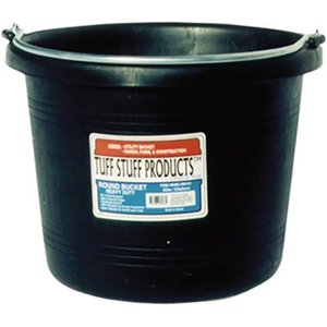 TUFF STUFF PRODUCTS Mini Hook Over Farm Animal Feeder, 6-qt, Blue ...