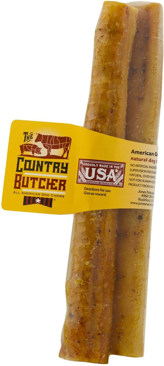THE COUNTRY BUTCHER Pork Roll Dog Treats, Medium, 2 count - Chewy.com