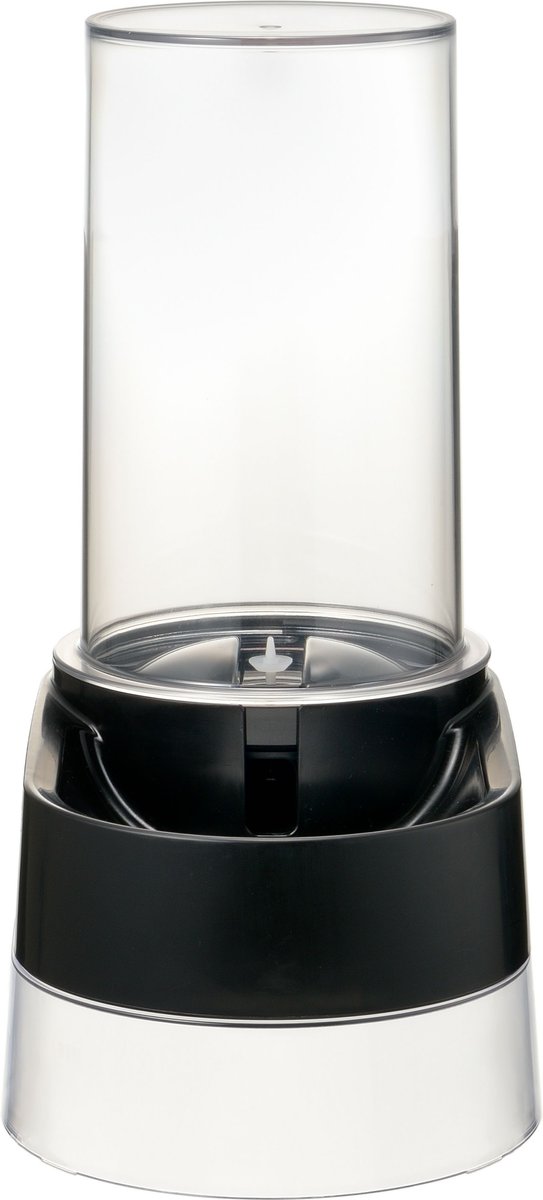 RICHELL Elevated Gravity Water Dispenser Dog & Cat Bowl, Black, 1-gal ...