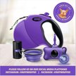 RUFF 'N RUFFUS Tangle-Free Retractable Dog Leash & Bonus Contents ...
