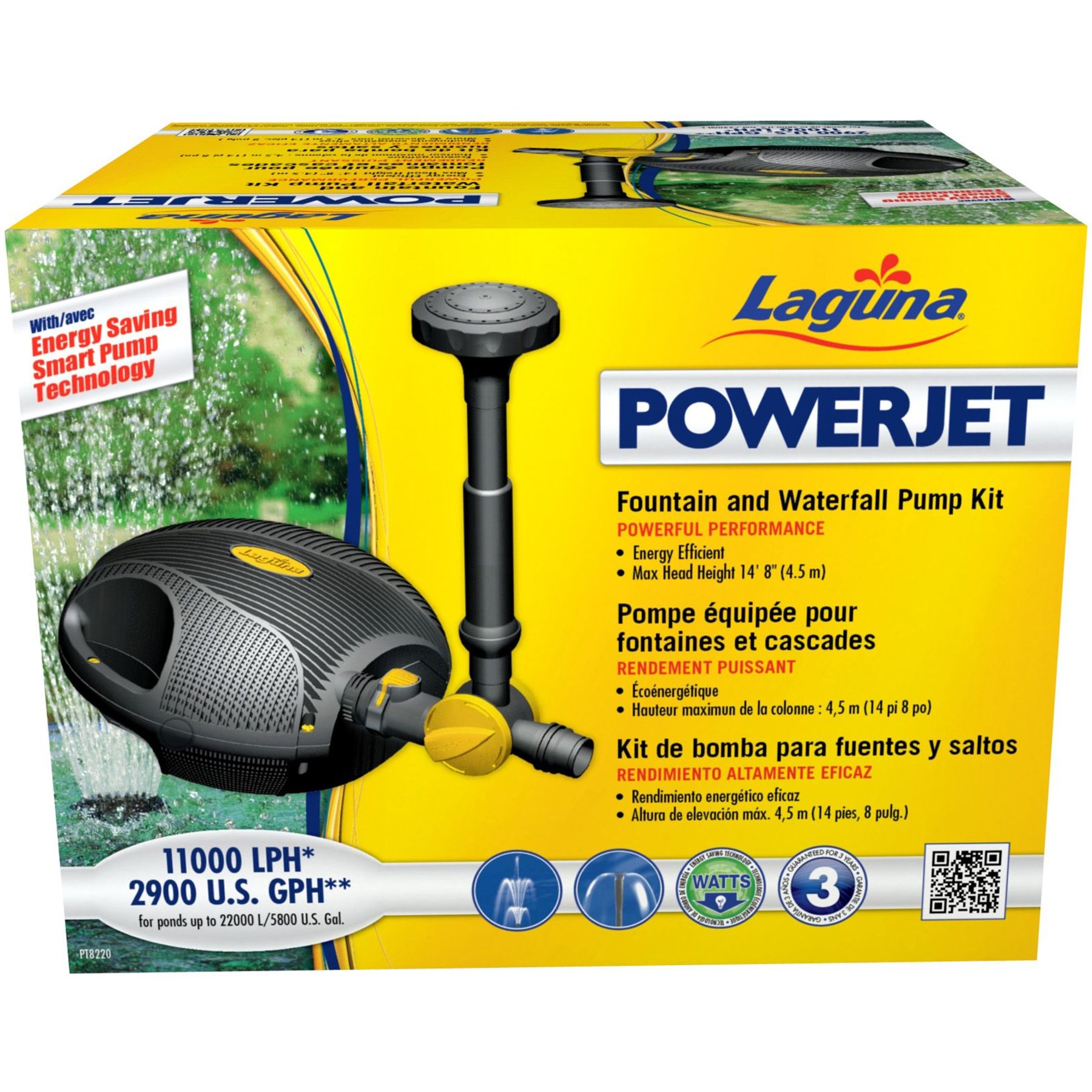 LAGUNA PowerJet 2900/11000 Fountain Pump Kit - Chewy.com