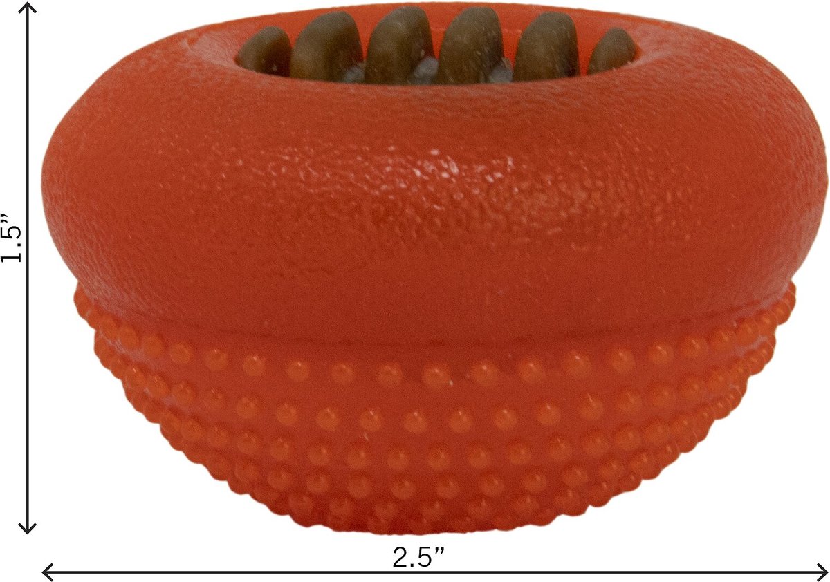 STARMARK Everlasting Bento Ball with Dental Treat Tough Dog Chew Toy ...
