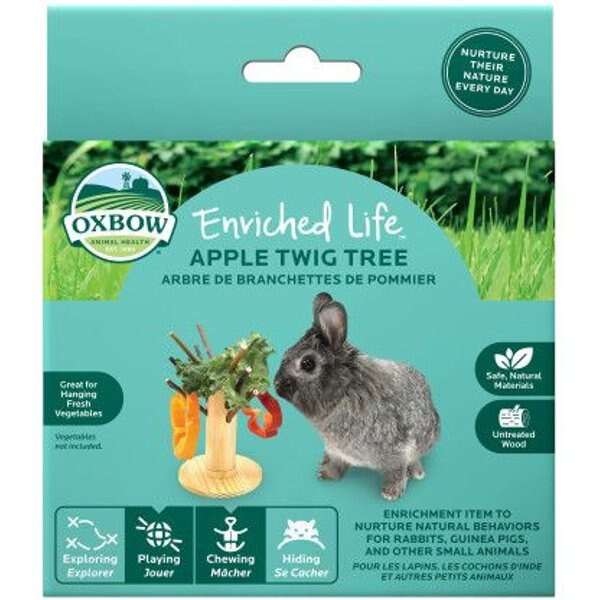 OXBOW Enriched Life Apple Twig Tree Small Pet Toy - Chewy.com