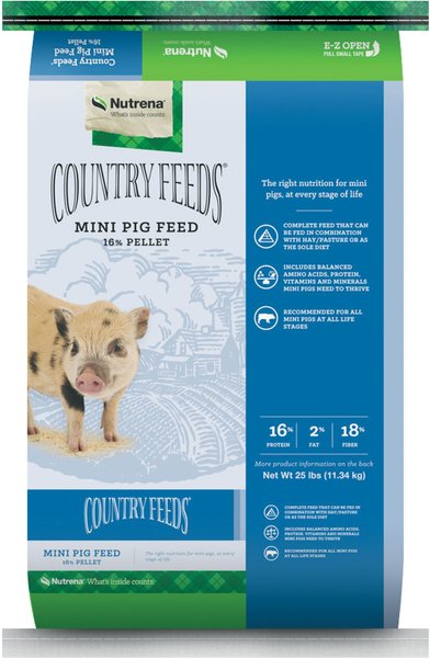 New Version Available - NUTRENA Country Feeds 16% Pellet Mini Pig Feed ...