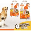NYLABONE Sneaky Snacker Bacon Flavor Dog Treat Toy, Orange, Medium ...