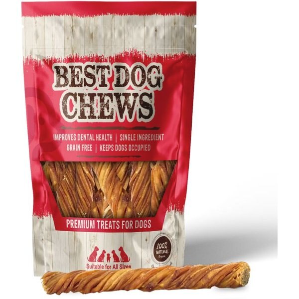 BEST DOG CHEWS Cow Hooves Beef Flavored Dog Chews, 12 count - Chewy.com