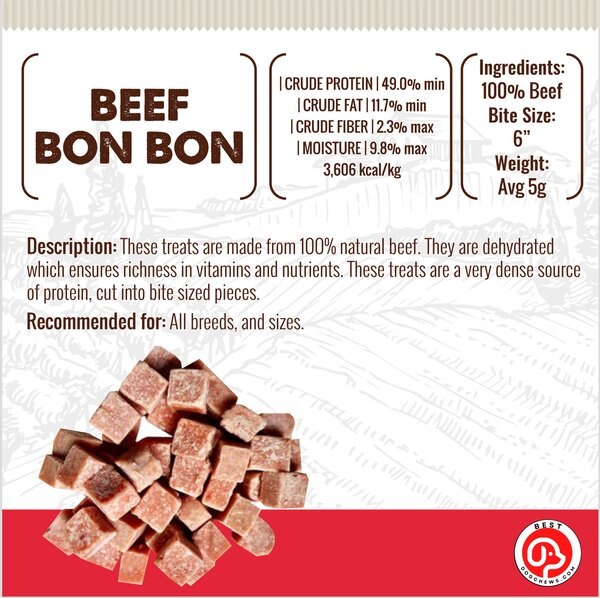 BEST DOG CHEWS Bon Bon Beef Flavored Dog Chews, 16-oz pouch - Chewy.com